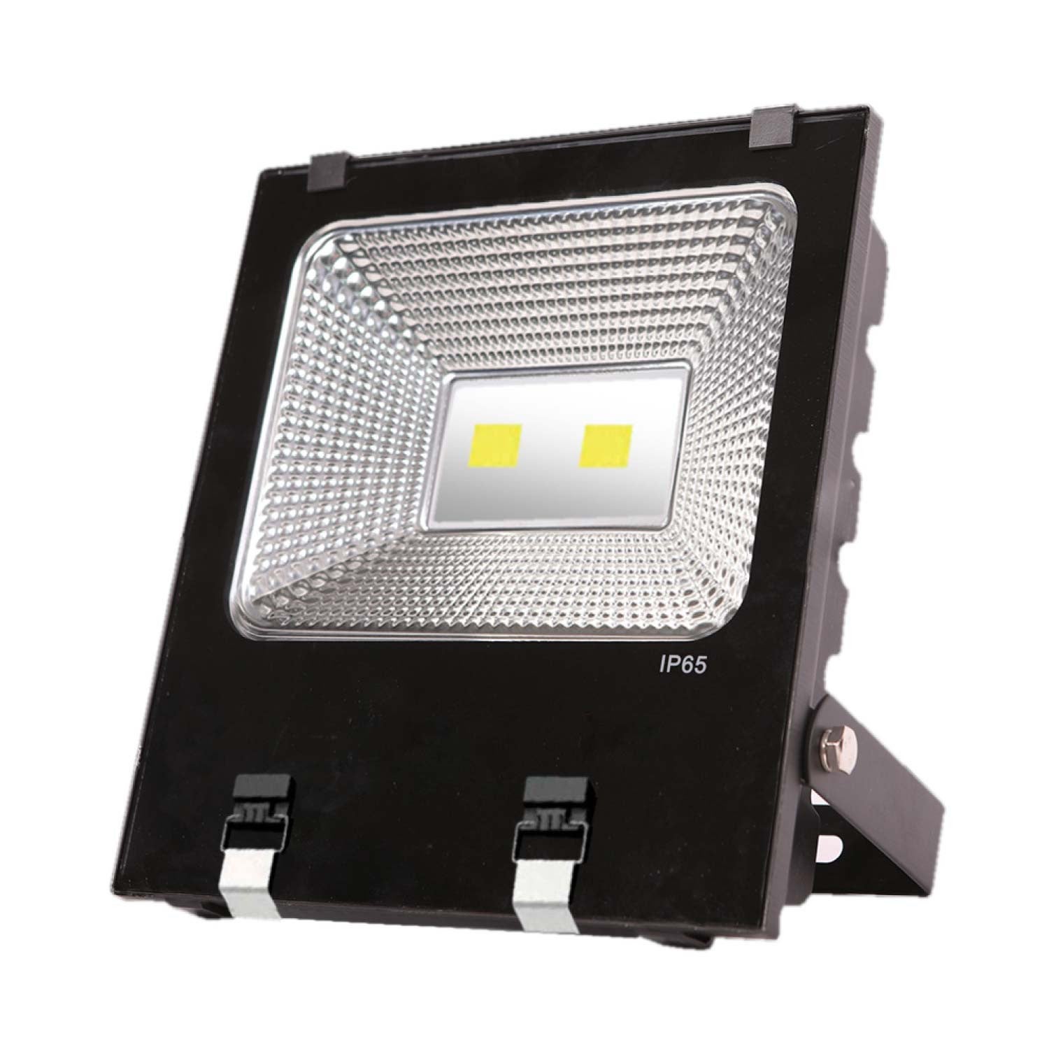 Proyector LED 100W de Exterior IP65 Cromo 4000K Eilen | Leroy Merlin