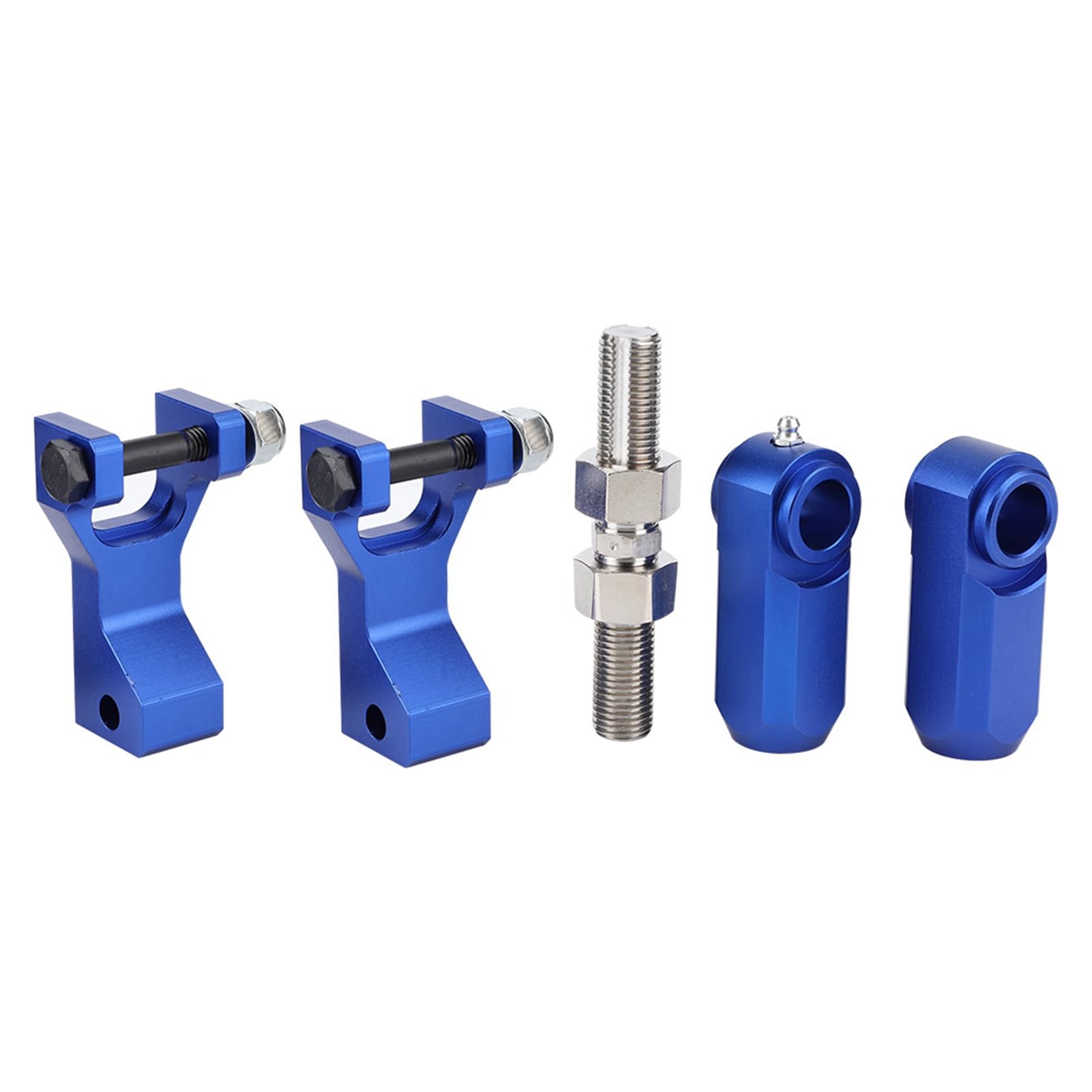Kit d'abaissement avant arrière réglable pour VTT compatible avec Raptor 350 660 700 (bleu ...