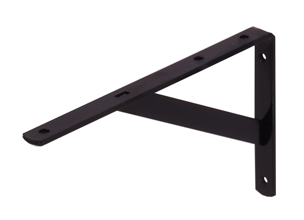 Escuadra de metal negro 150 x 250 mm | Leroy Merlin