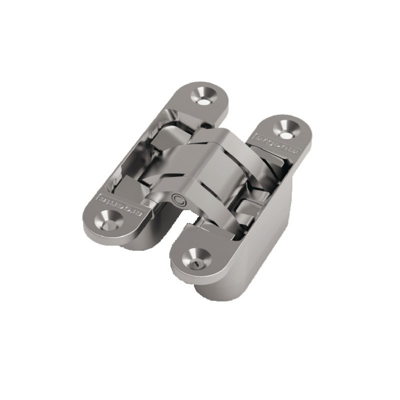 Charnière invisible Small en zamak dimension 95x23mm finition chromé ...