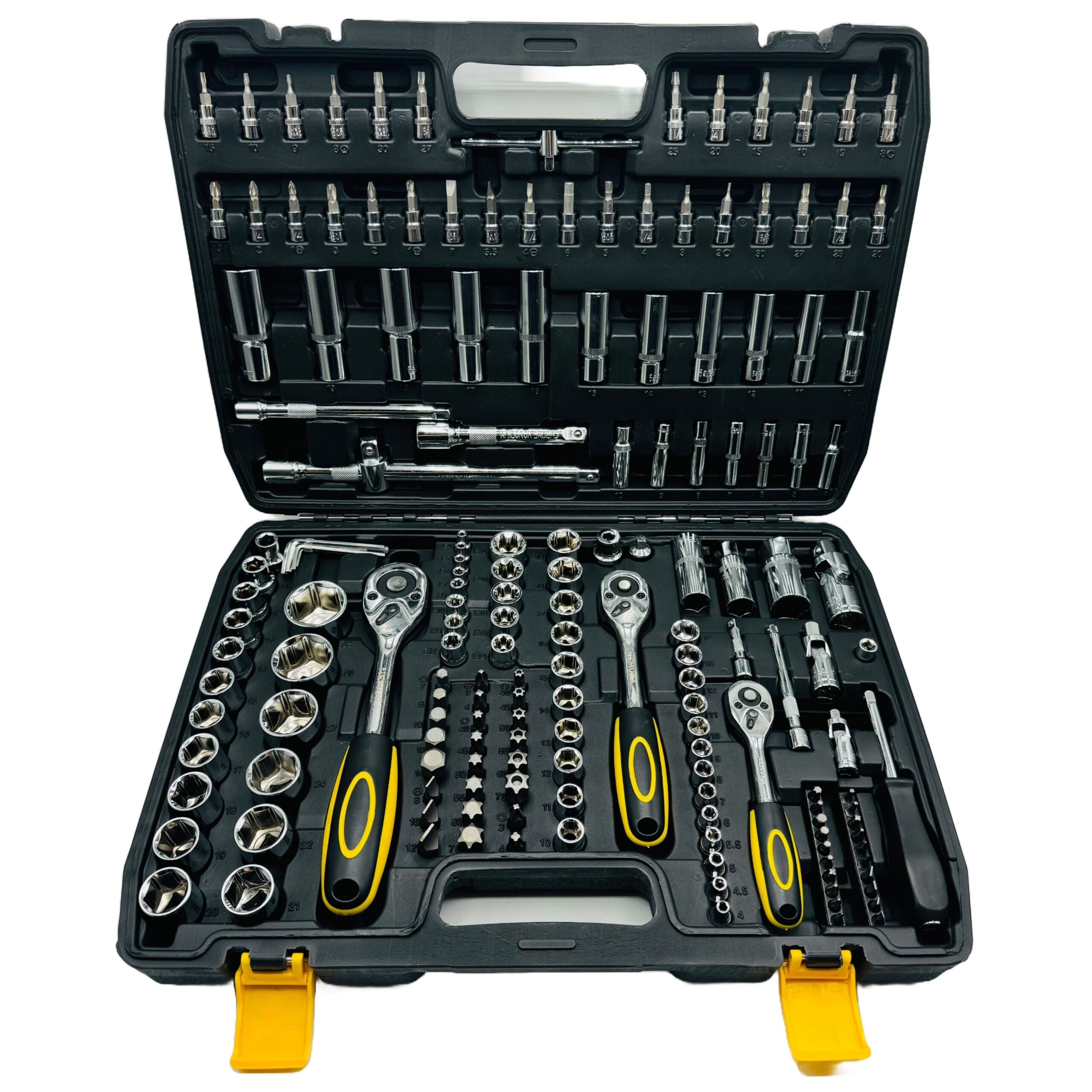 Nemura Coffret 172 douilles cliquet - 1/4",1/8", 1/2" - Réversible avec ...