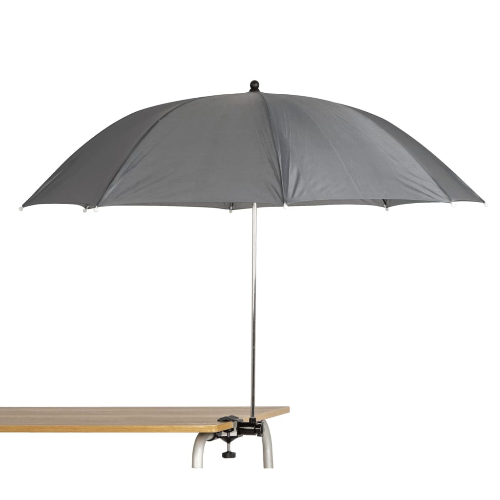 Parasol de table 106 cm Gris Bo-Camp | Leroy Merlin