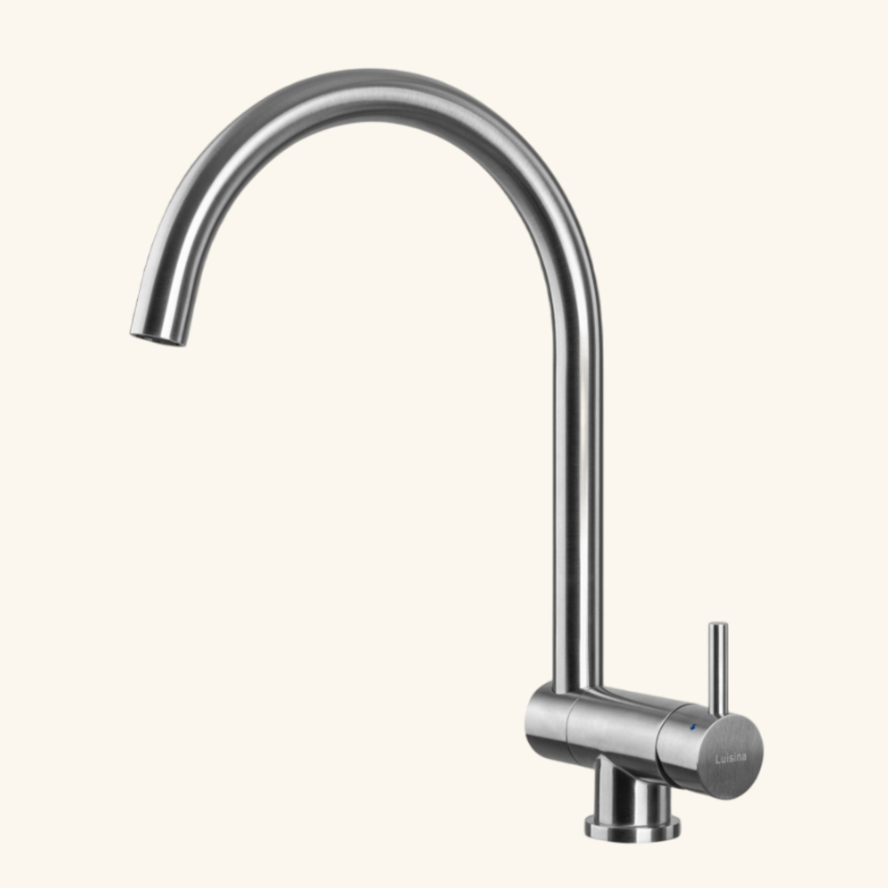 Robinet rabattable Luisina Inox massif ACHILLE | Leroy Merlin