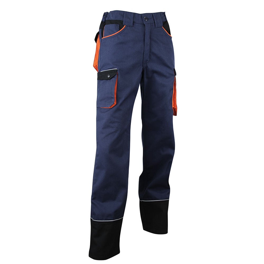 Pantalon de travail multipoches sans métal HERSE / SECHOIR LMA Bleu ...