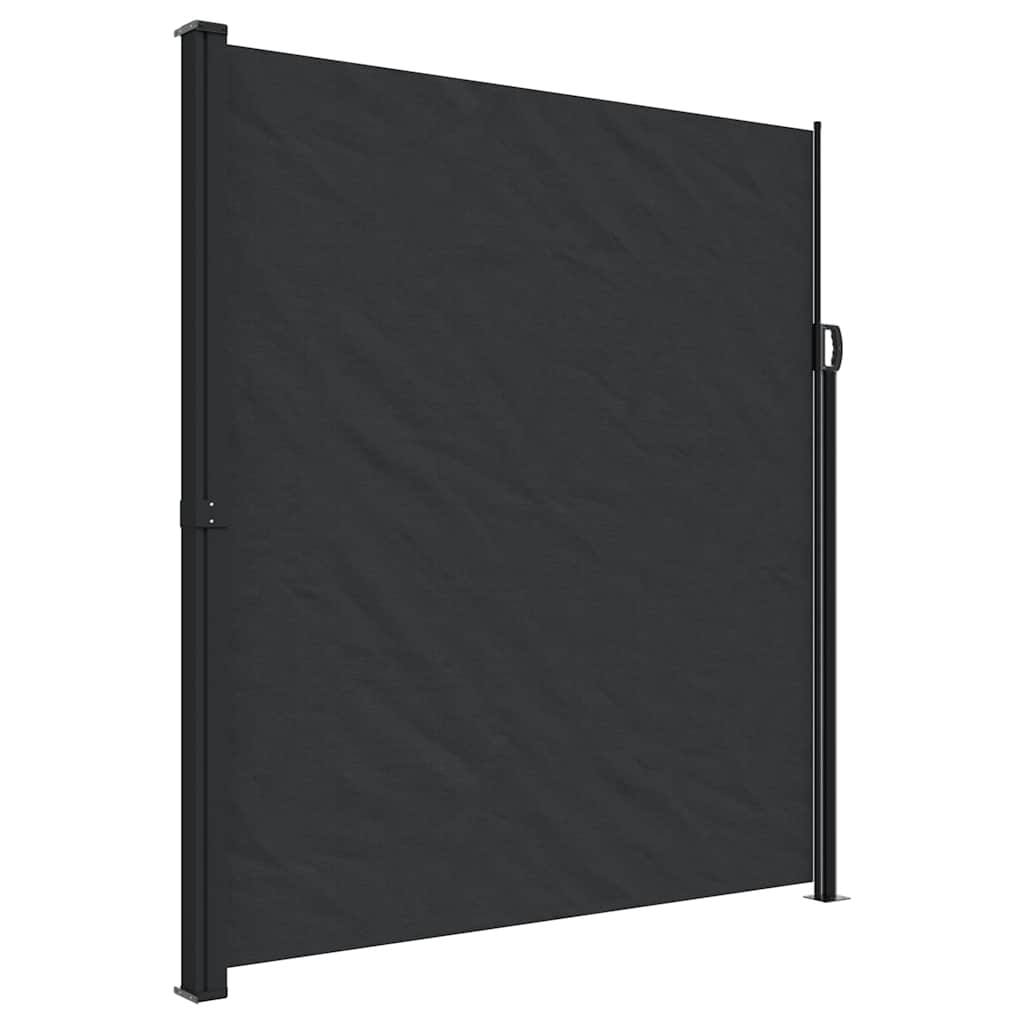 Toldo lateral retráctil negro 220x600 cm | Leroy Merlin