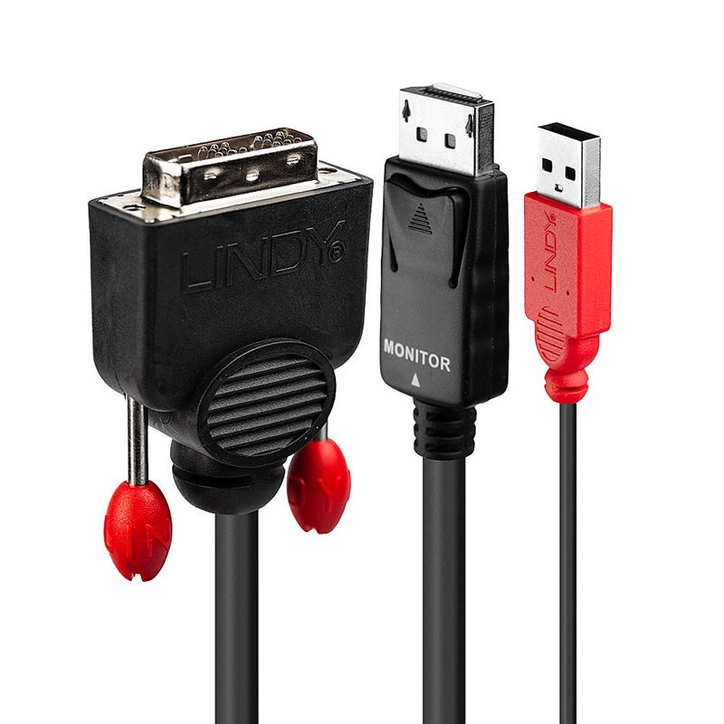 LINDY Câble dvi vers displayport 5m | Leroy Merlin