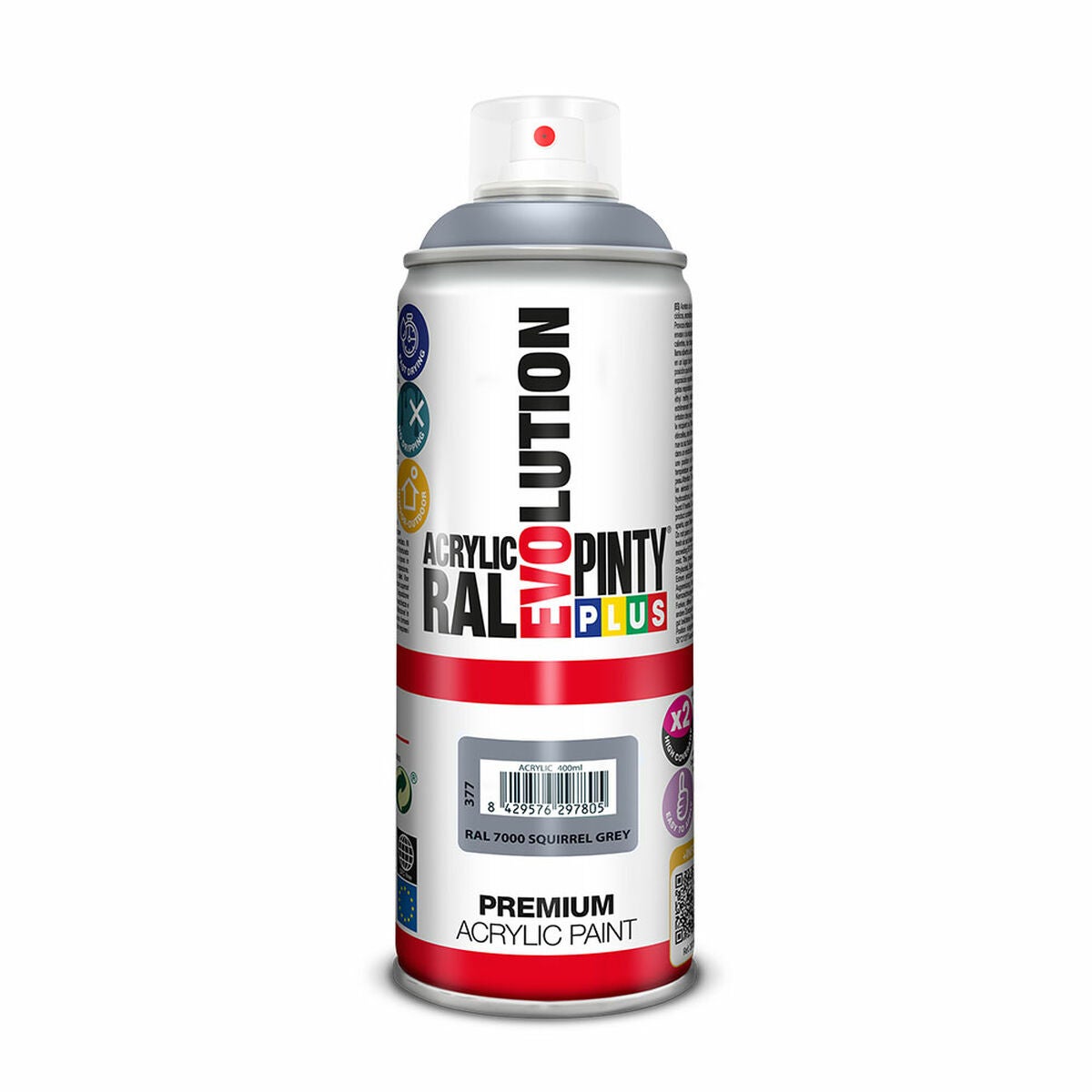 PINTURA SPRAY ACRILICA EVOLUTION BRILLO MARCA PINTYPLUS | Leroy Merlin