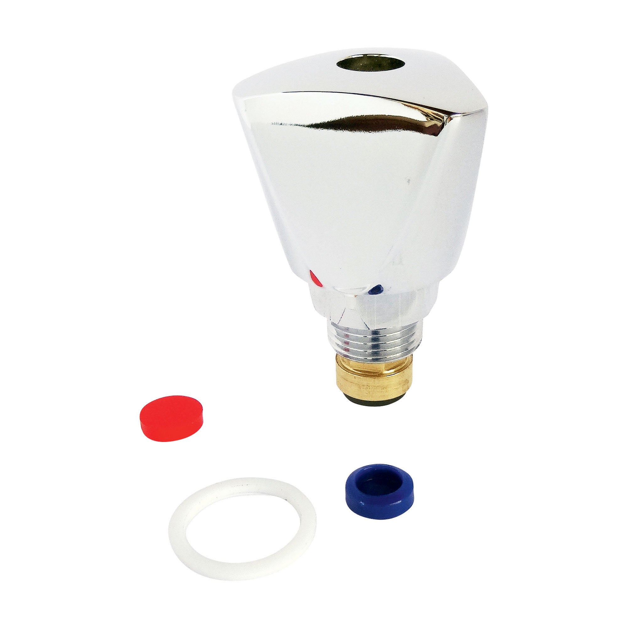 SOMATHERM FOR YOU - Testa a croce universale in ottone cromato - M20 ...