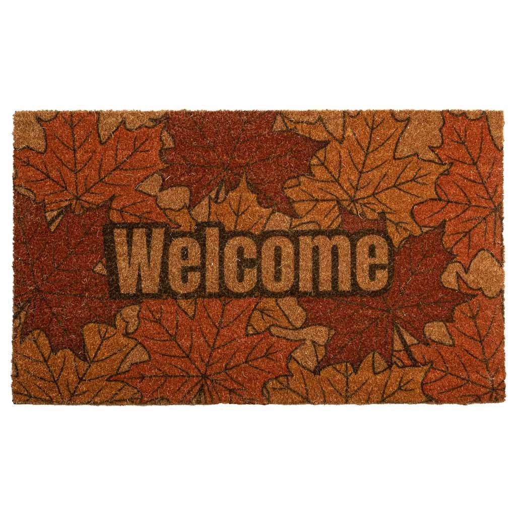 Tapis en PVC imprimé marron 45x75 | Leroy Merlin