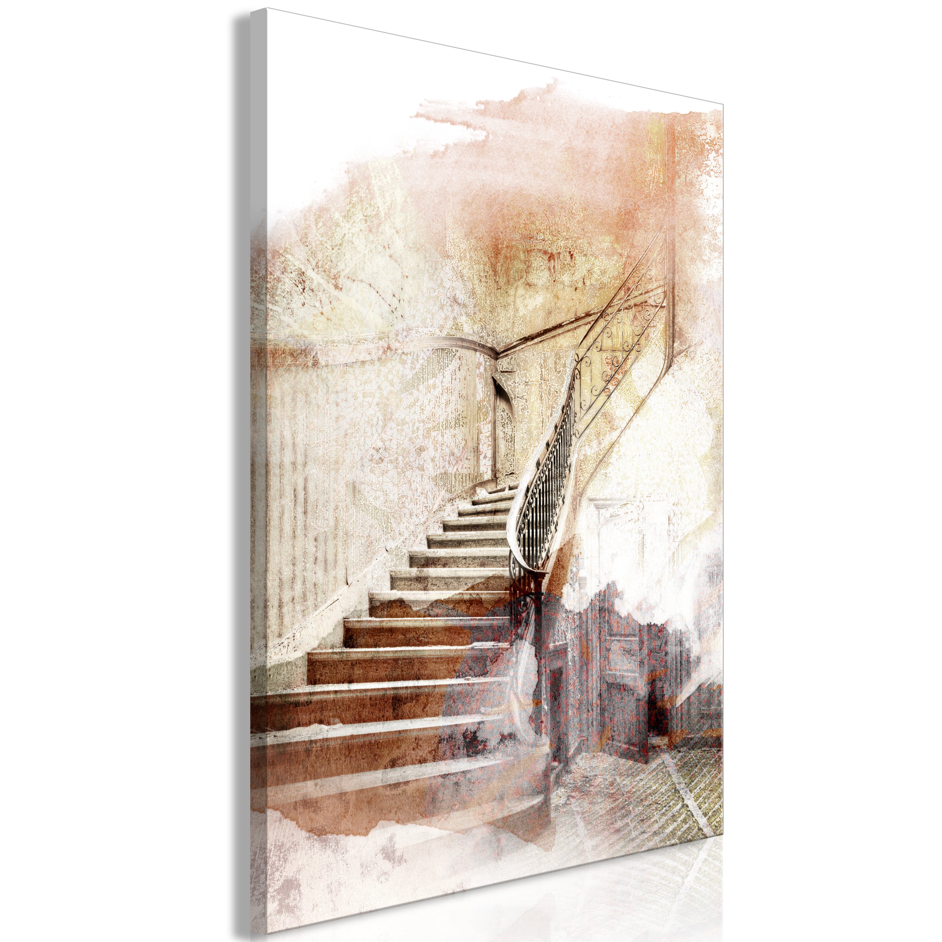 Tableau - Secret Stairs (1 Part) Vertical [20x30] | Leroy Merlin
