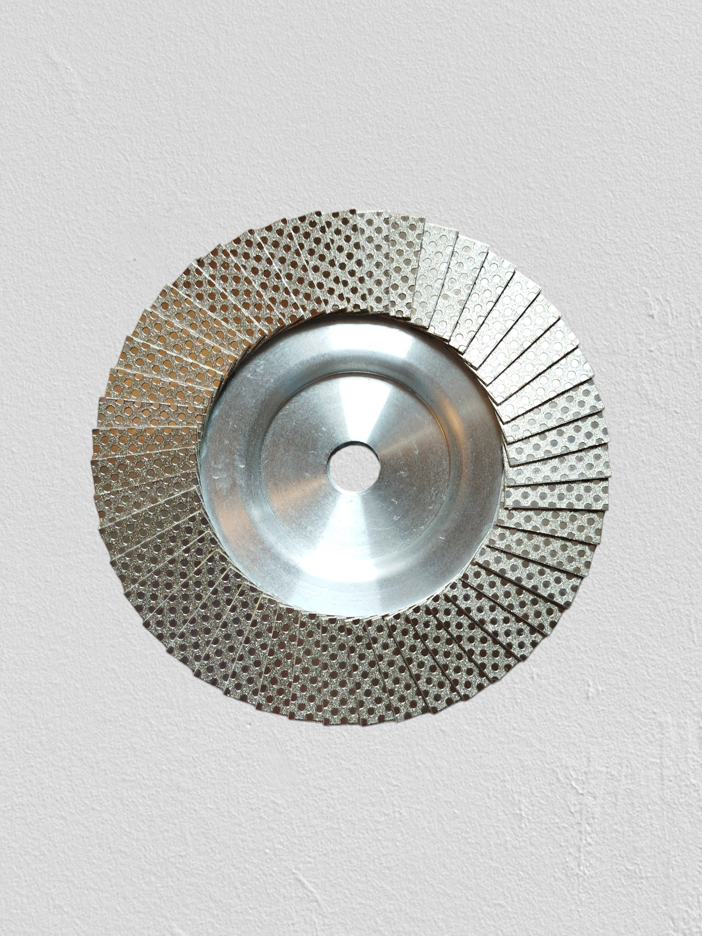 Disque diamant de ponçage à lamelle diamètre 115 mm grain 60 - pierre ...