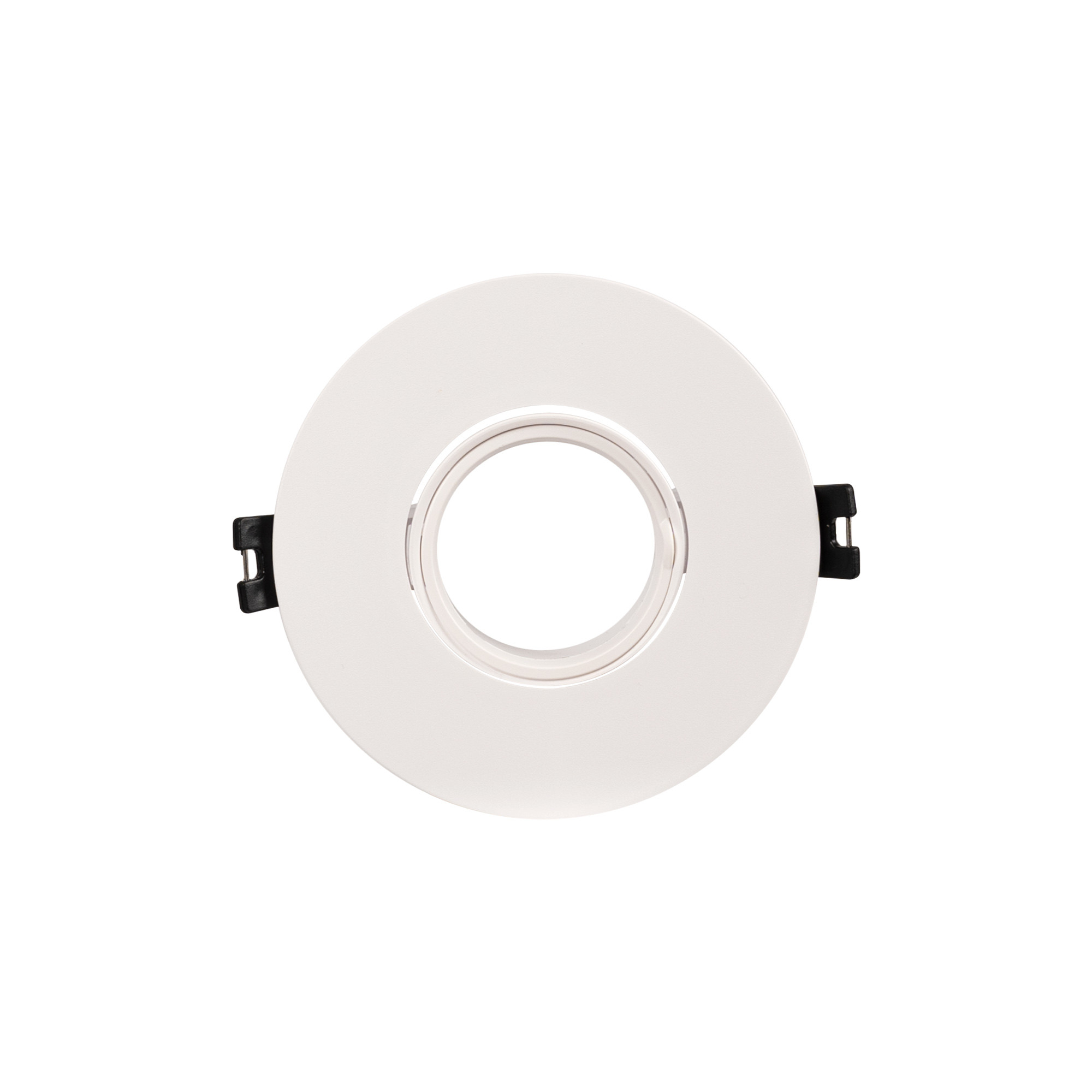 Collerette downlight ronde orientable GU10 / MR16 - Coupe Ø75 mm ...