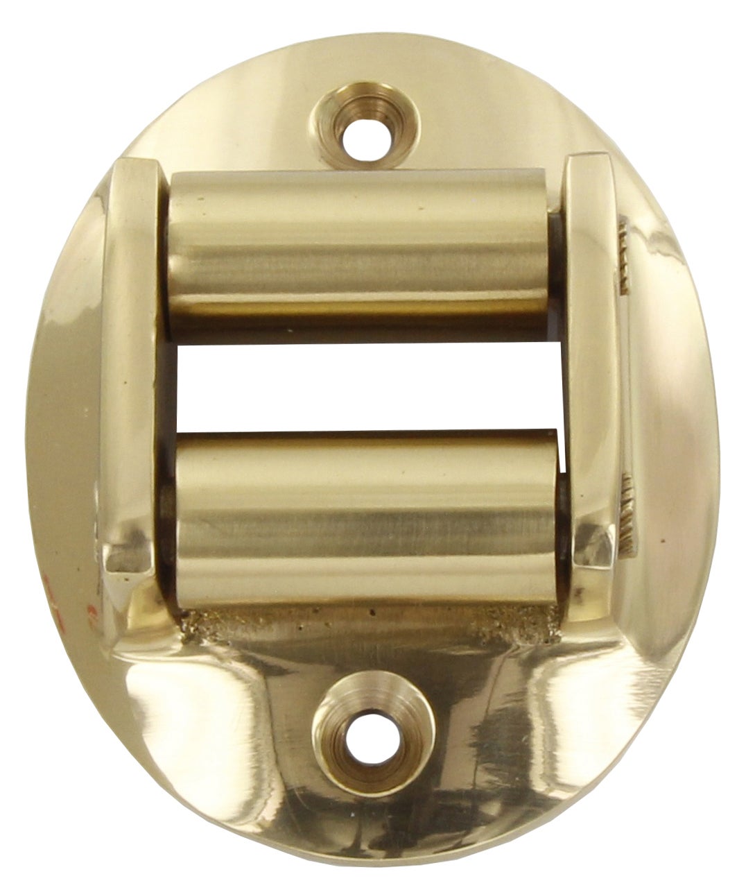 GUIDE DE COURROIE OVALE EN LAITON CHROME SATINÉ* | Leroy Merlin