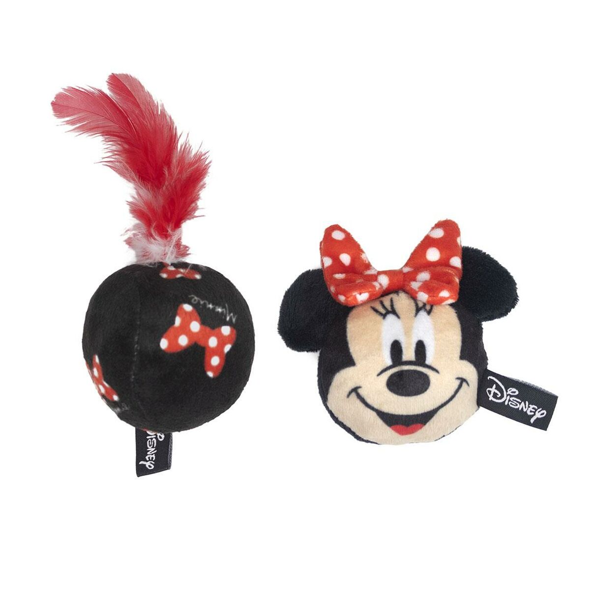 Jouet pour chats Minnie Mouse Rouge PET | Leroy Merlin