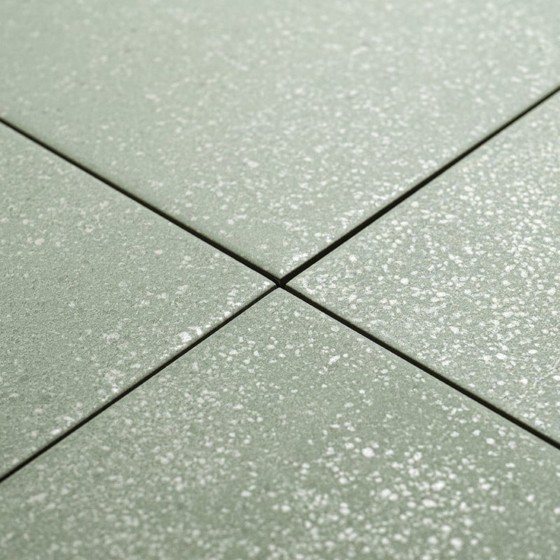 Azulejo Terrazo Verde - 20x20 cm - Mate - Gres porcelánico | Leroy Merlin