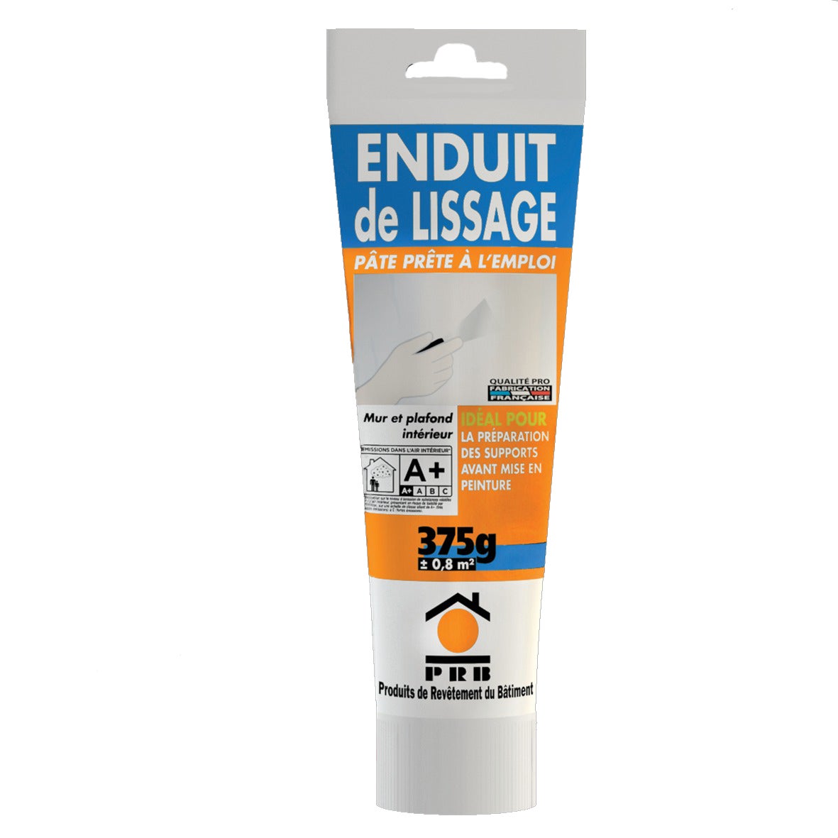 Enduit de Lissage en Pâte 375g - Prêt à l’Emploi - Finition Ultra Lisse ...