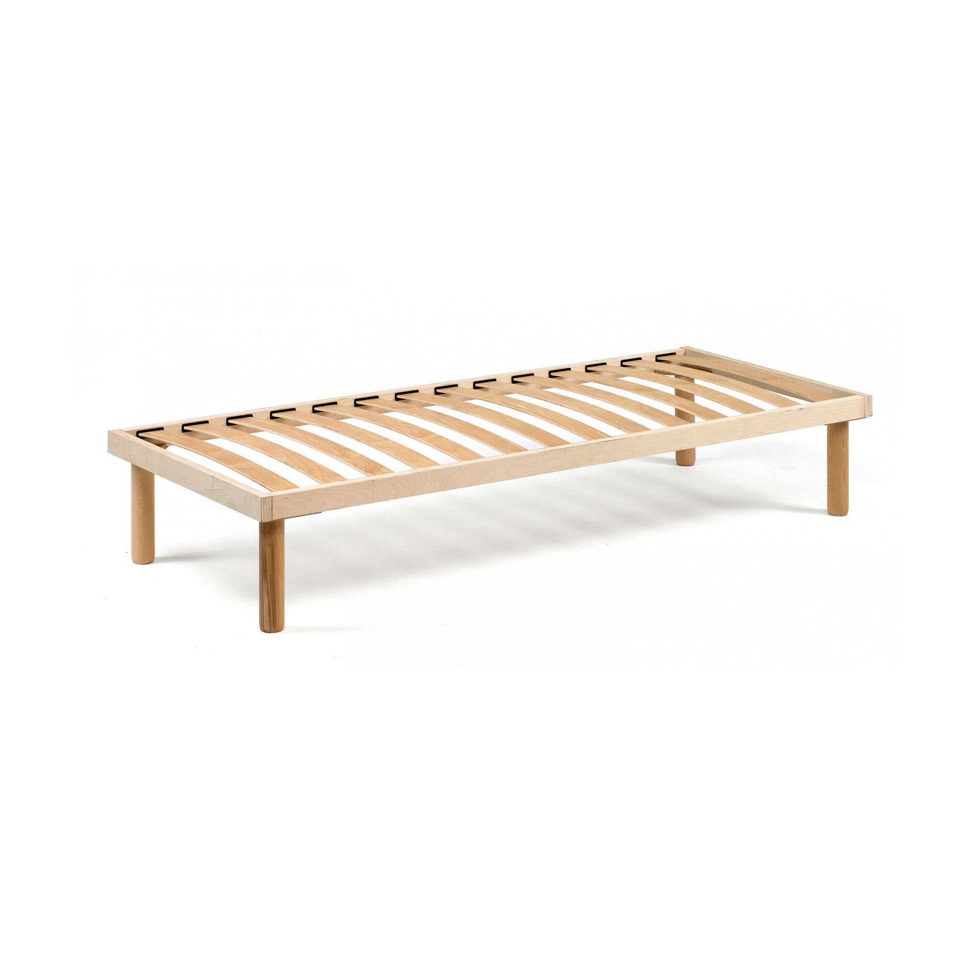Sommier double Pietra, Sommier orthopédique à lattes en bois, 100% Made ...