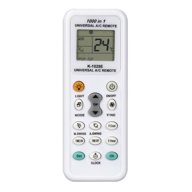 Control remoto universal para aire acondicionado, control remoto de ...