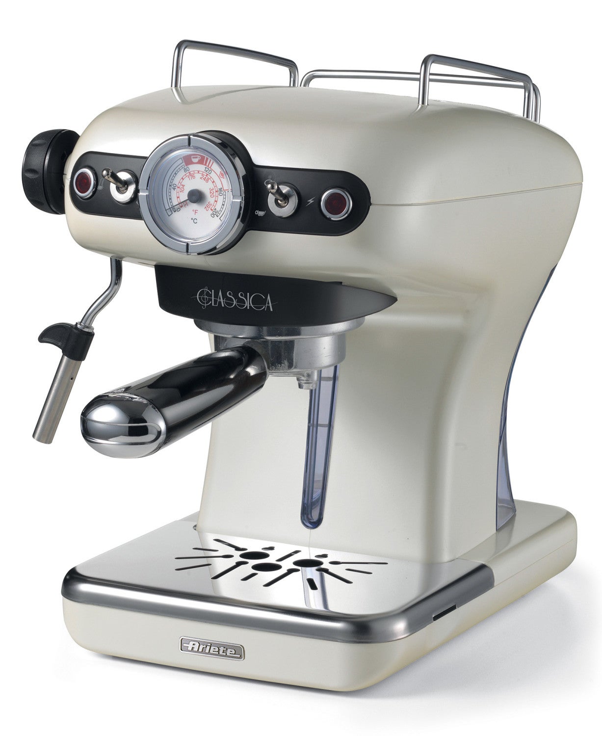 Machine à expresso Ariete 1389 0,9 L Manuelle Couleur Perle | Leroy Merlin