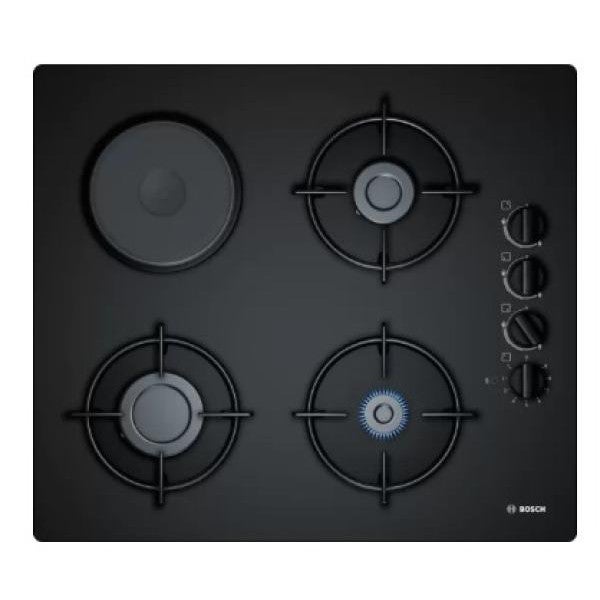 Plaque de Cuisson Mixte - GAZ - Electrique +[ Table mixte 60cm BOSCH ...