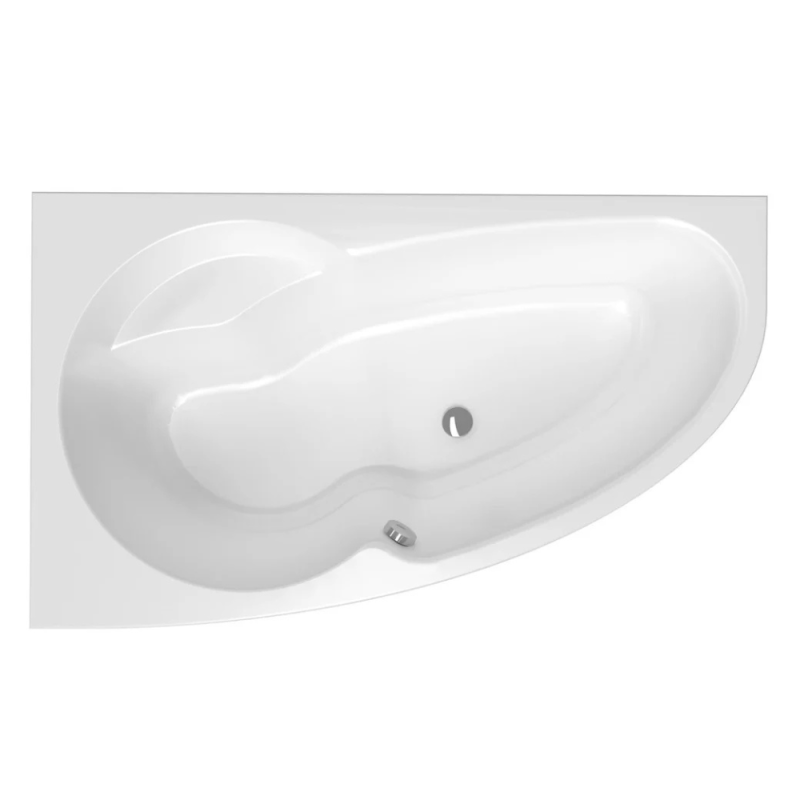 Siko 150x95 cm Laguna Luiza baignoire asymétrique orientation gauche en ...