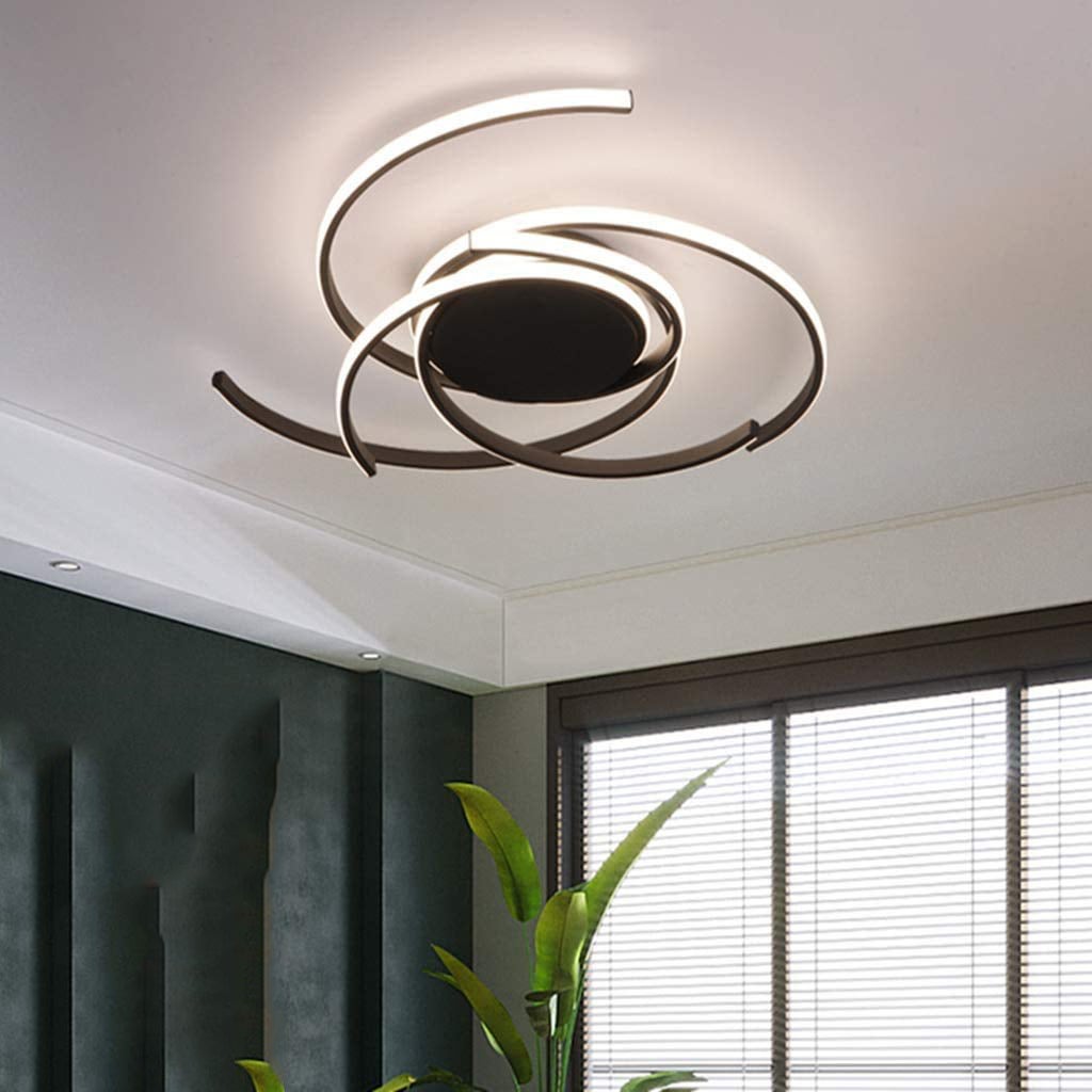 Plafonnier encastré, plafonnier moderne 72W, lumière blanche 6000K ...