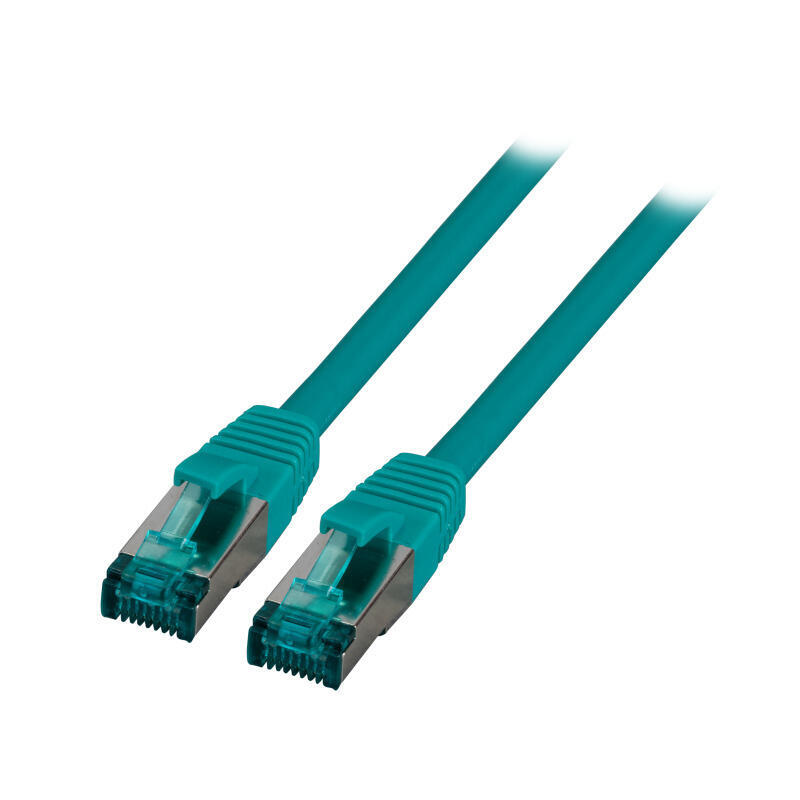 Efb rj45 cable de red s/ftp, cat.6a, lszh, 3m, verde | Leroy Merlin