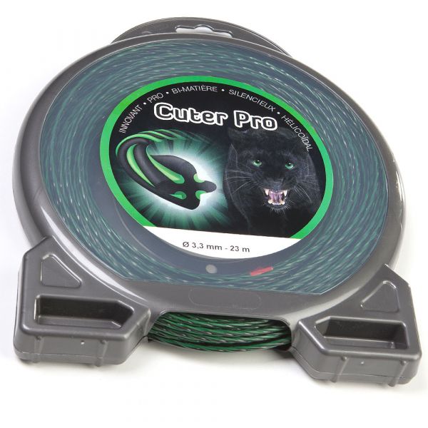 Fil nylon Cuter'Pro 3,3 mm x 23 m Hélicoïdal Blister | Leroy Merlin