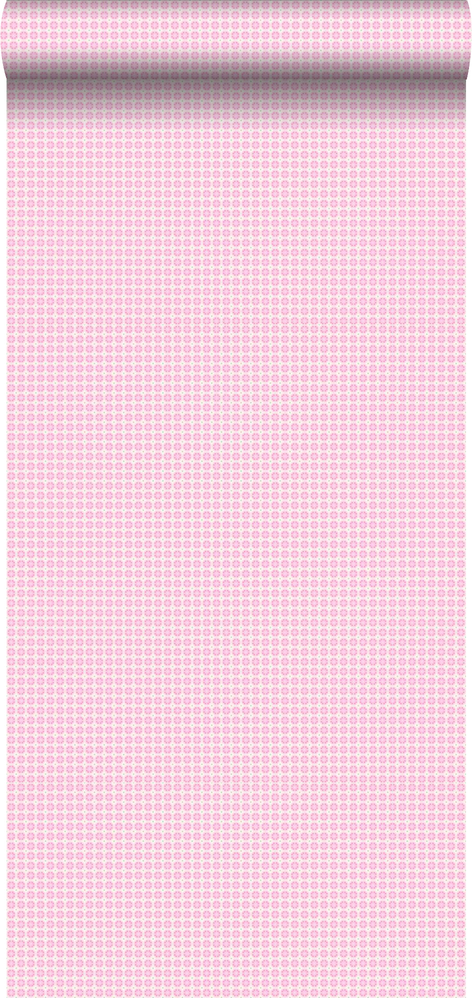 Papier Peint points rose clair - 53 cm x 10,05 m - ESTAhome | Leroy Merlin