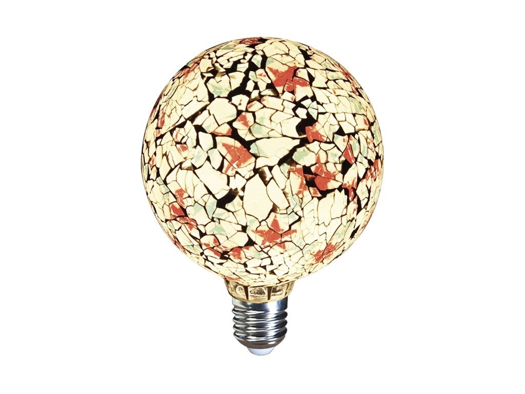 LAMPE DÉCORATIVE À FILAMENT LAMPE GLOBE LED TIFFANY E27 4W 360º 230V ...