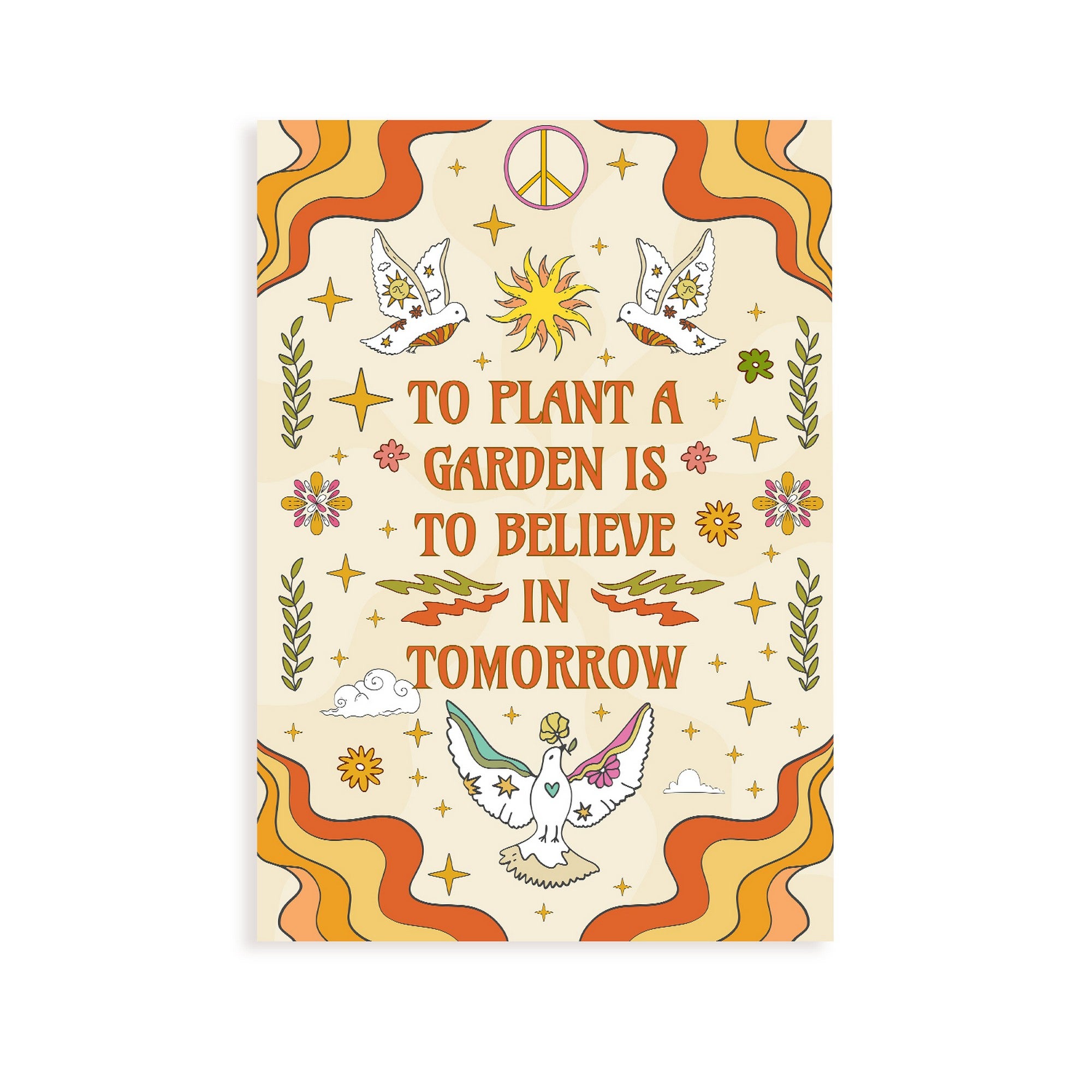 Nacnic Poster Credi Nel Domani Quadri Decorativi Per Il Tuo Salotto Camera Stampe Di Arte Murale ...