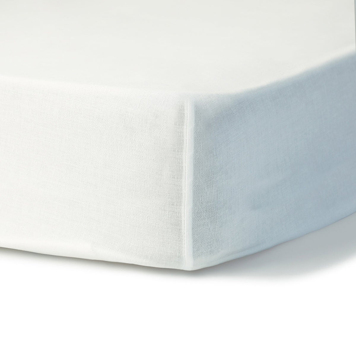 Drap housse percale de coton blanc | Leroy Merlin