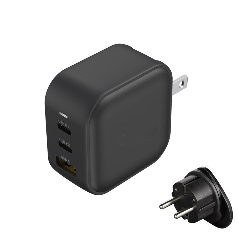 CONECTICPLUS Chargeur secteur USB type C et USB type A 3A 65 Watts ...