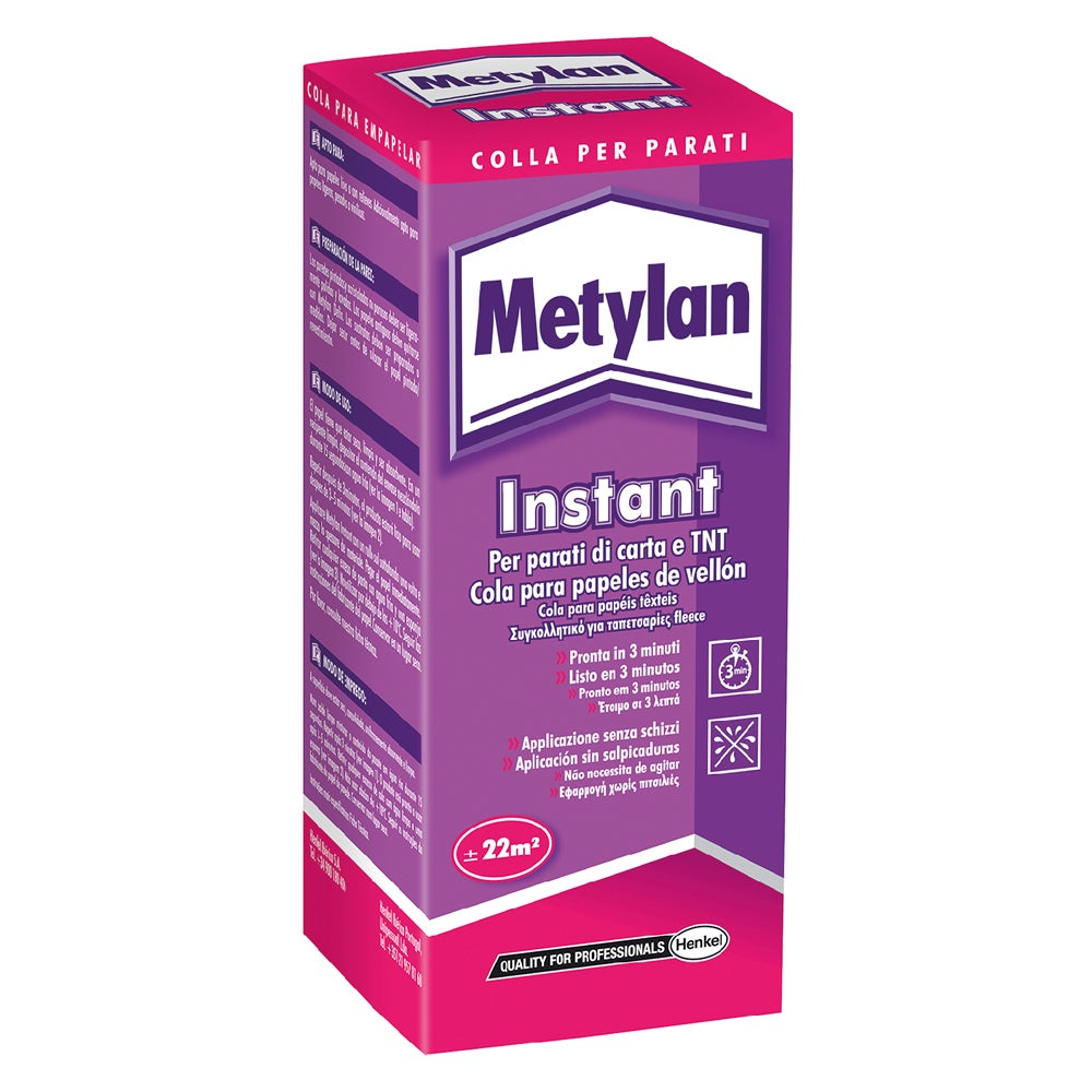 COLLE PAPIER PEINT INSTANTANÉE METYLAN GR 180 | Bricoman