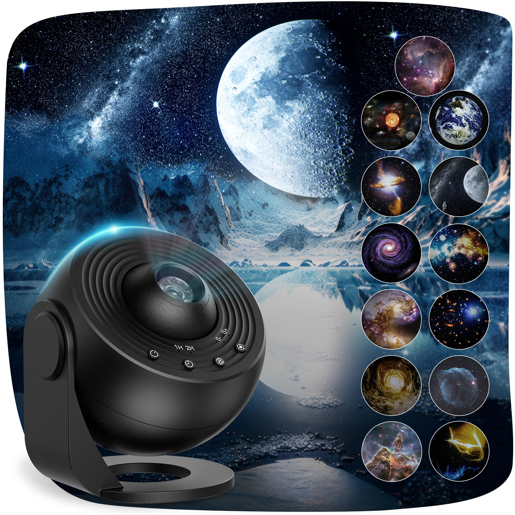 Proyector Planetario de Cielo Estrellado Proyector de Galaxia con ...