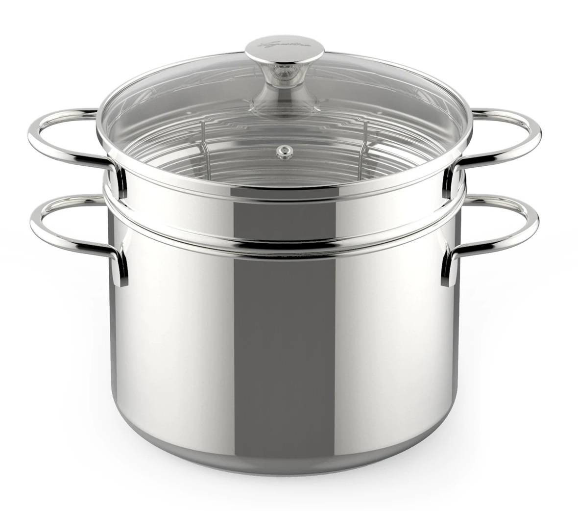 Lagostina Multiset pasta vapore acciaio inox induzione 22cm | Leroy Merlin