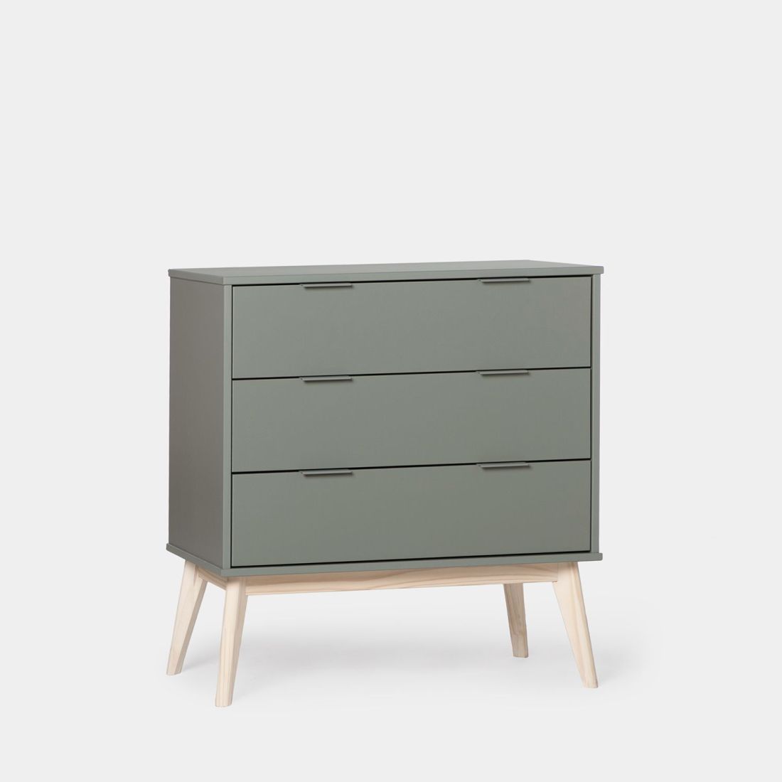 Cómoda efecto madera verde antracita 80x83 cm | Leroy Merlin