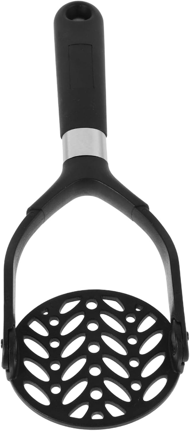 Machacador de patatas manual plegable, negro, de nailon resistente al ...