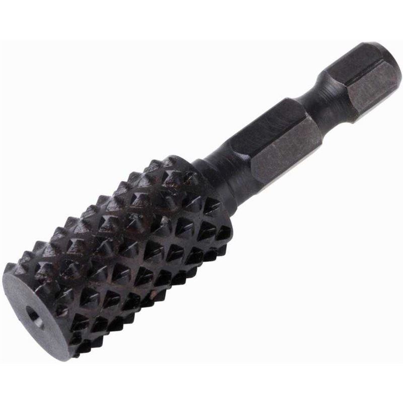 WOLFCRAFT 4376000 - Escofina para madera cilindrica con vastago ...