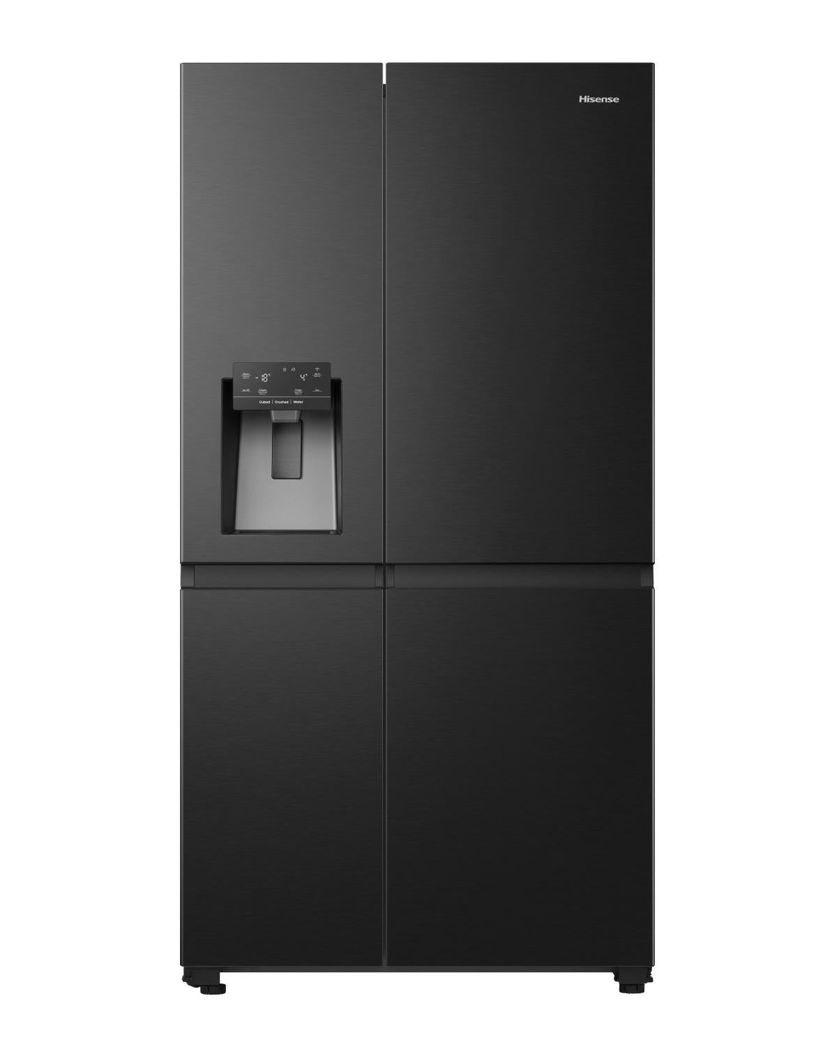 Hisense RS818N4TFE frigo américain Autoportante 632 L E Noir | Leroy Merlin