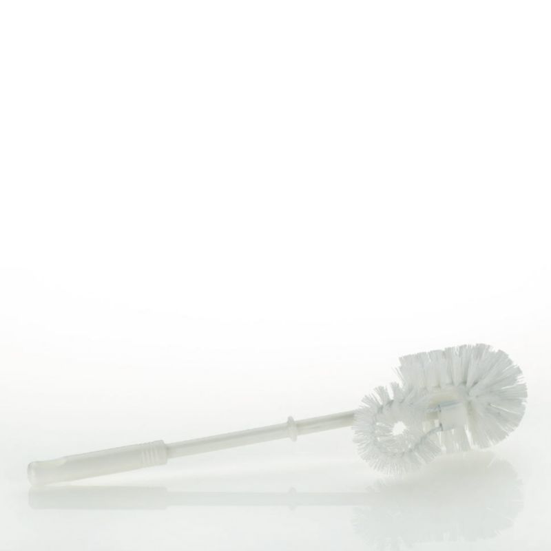 Brosse de toilette MALEN plastique blanc | Leroy Merlin