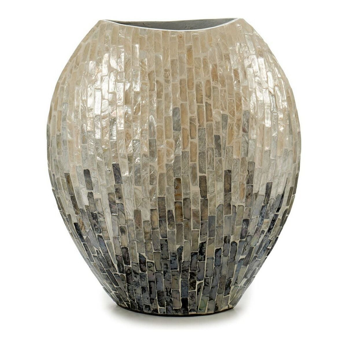Vase Gris Dégradé (15 x 35 x 32 cm) | Leroy Merlin