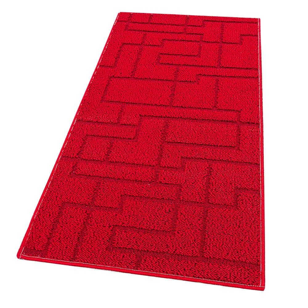 Tapis de Cuisine 3D 50x145 Cm Design Géométrique Moderne Absorbant ...