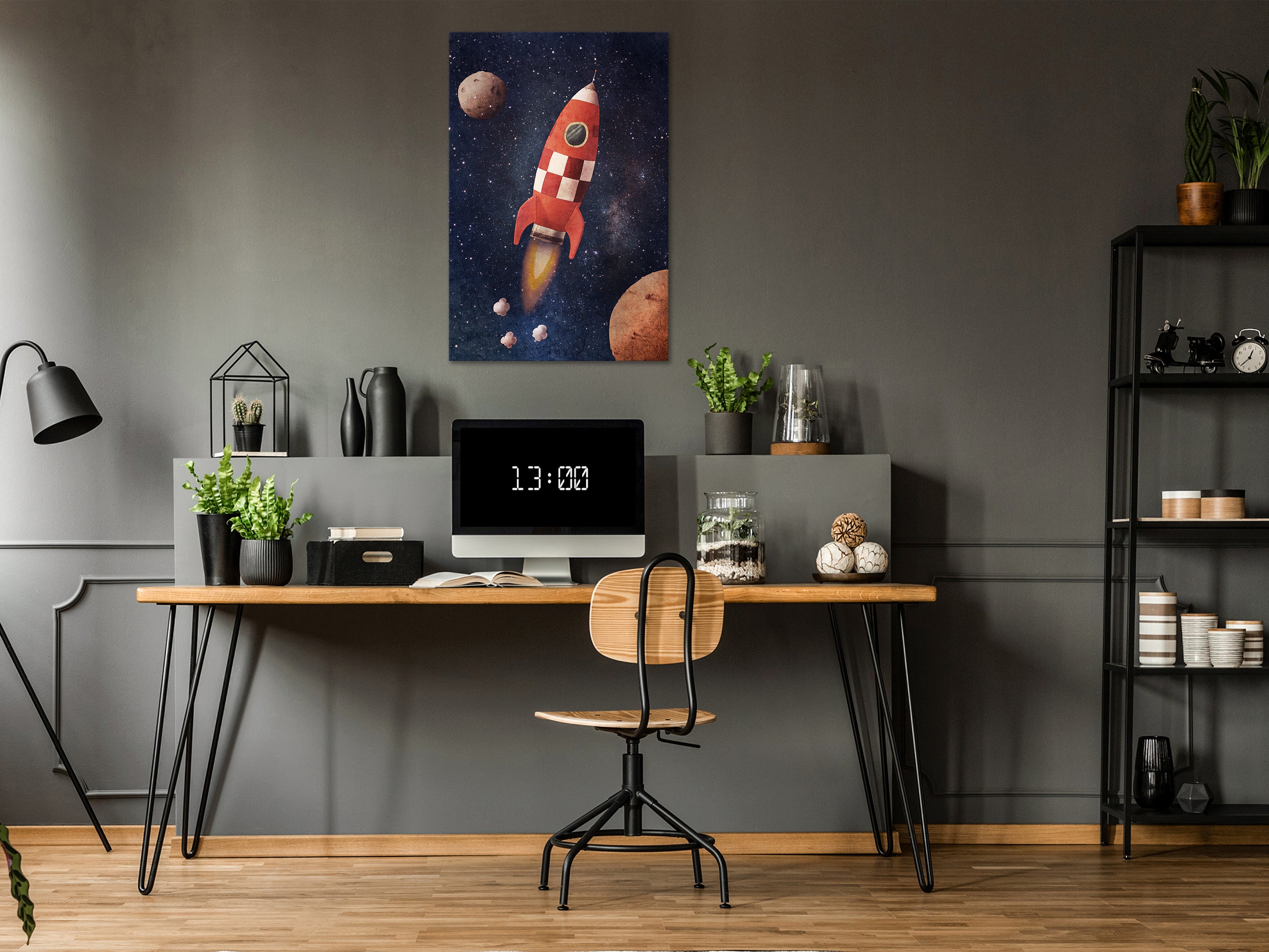 Tableau - Into the Unknown by Rocket (1 Part) Vertical [40x60] | Leroy ...