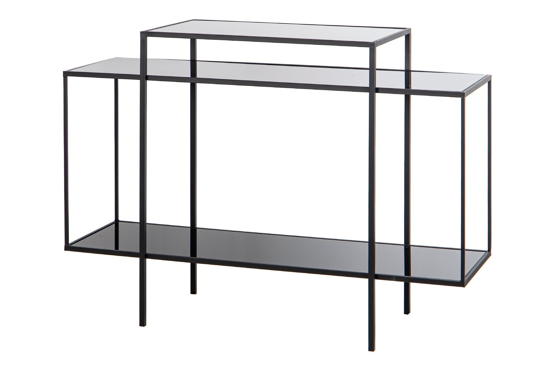 Consola Metal Cristal Kulusuk 120x40x88 Cm | Leroy Merlin
