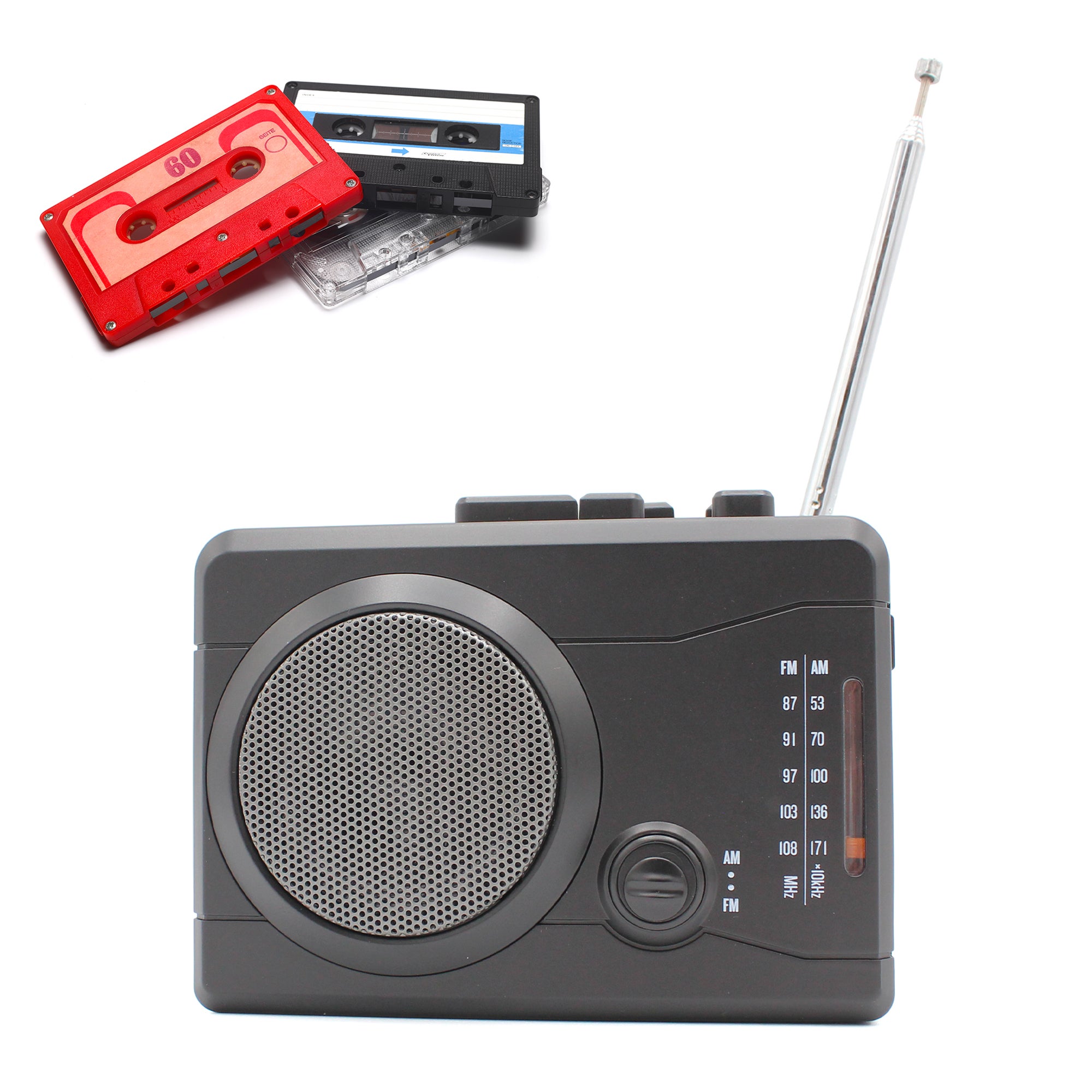 Radio FISHTEC Recording - Cassette - MP3 - Port USB - FM - AM | Leroy ...