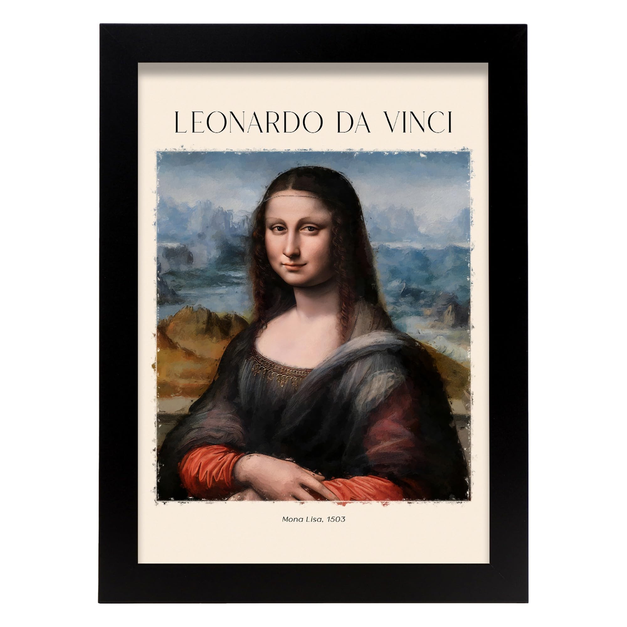 Lámina De Mona Lisa Cuadros Decorativos Para Tu Hogar Estampados ...