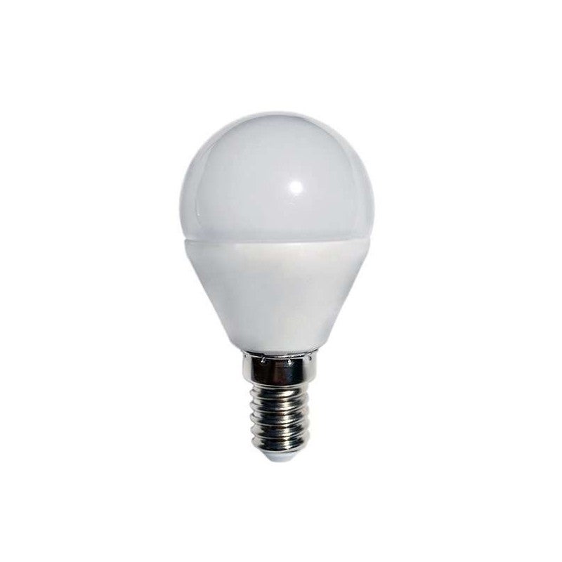 Bombilla E14 LED 6W Globe - 40W - Blanco caliente 2800K | Leroy Merlin