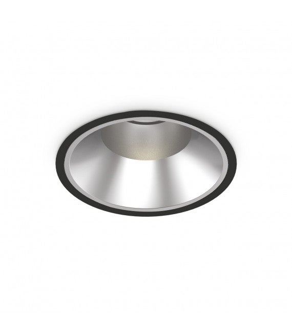 Ideal Lux OFF Downlight Empotrable Redondo Negro 21.8cm 3000K | Leroy ...