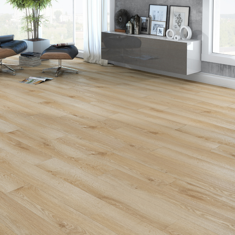 Parquet Stratifié Chêne AC5 Construct-Trend 1200 x 191 x 8 mm (1.83 m2 ...